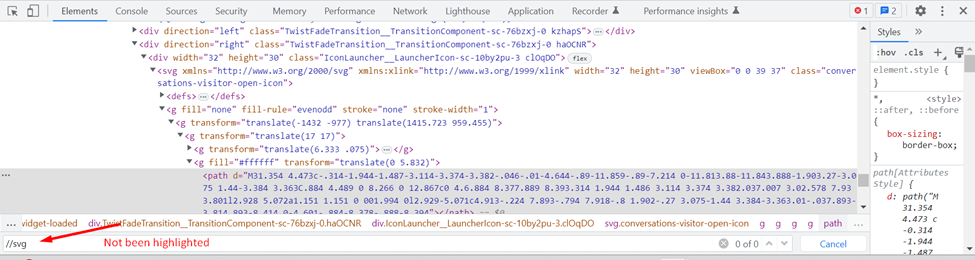 How to handle SVG elements in Selenium Java