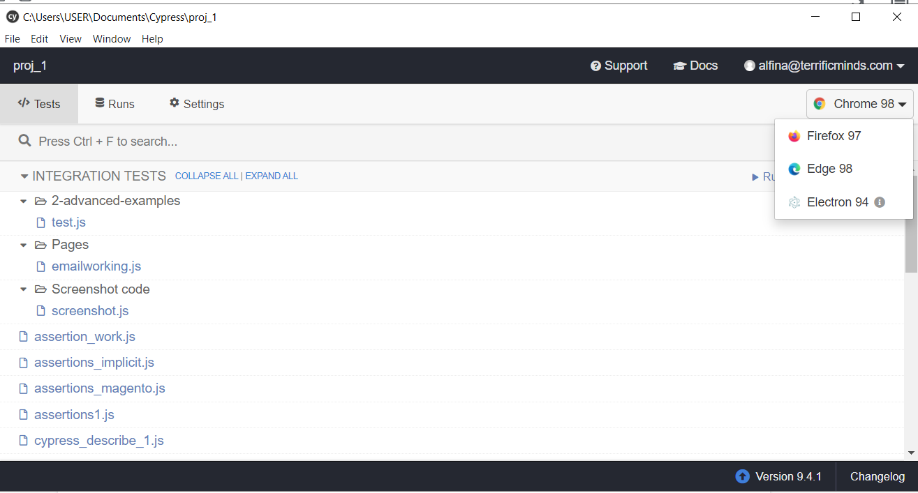 Cypress -Test Automation Tool
